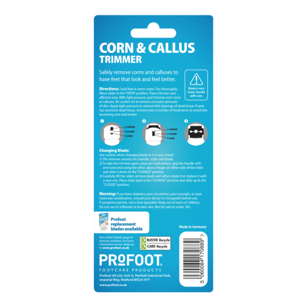 Corn & Callus Trimmer | Foot Care Products | Profoot