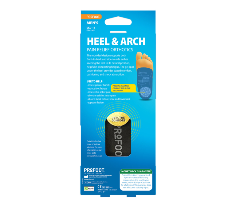 Profoot Heel & Arch Support Pain relief orthotics | Profoot